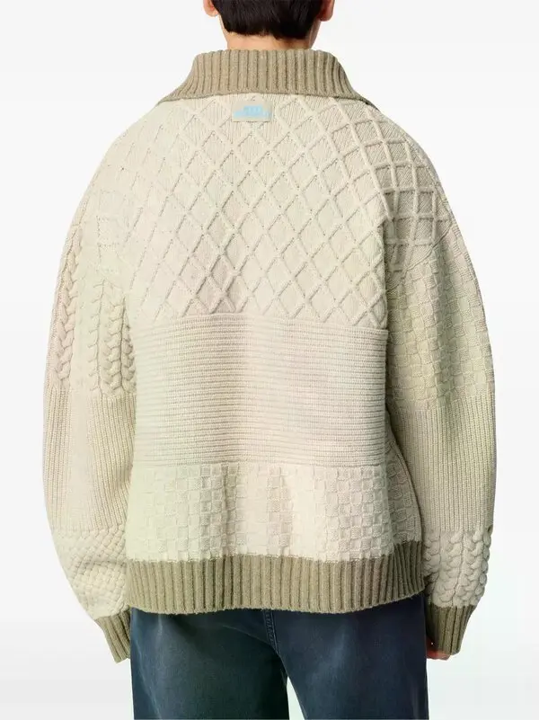 Axel Arigato Franko Patchwork Cardigan