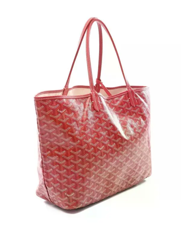 Goyard 2000-2026 Goyardine Saint Louis Pm Tote Bag - Red
