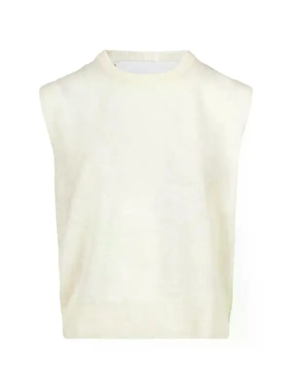 GOTHA Belen Brushed-knit Top - Neutrals