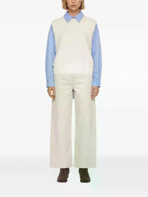 GOTHA Belen Brushed-knit Top