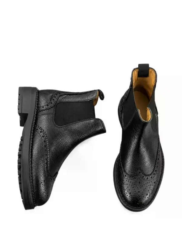 FRANZESE COLLECTION Rolls Royce Brogue Chelsea Boots