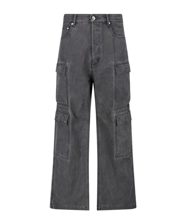 Rick Owens Belt-loop Jeans - Grey
