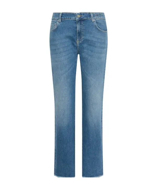 Marella New Flare Jeans In Stretch Denim