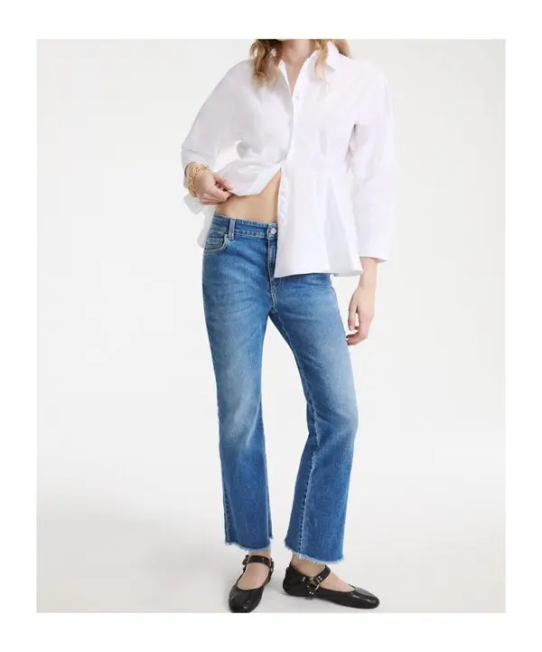 Marella New Flare Jeans In Stretch Denim