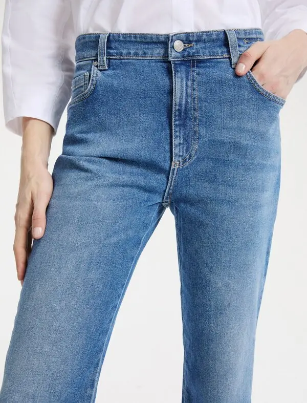 Marella New Flare Jeans In Stretch Denim