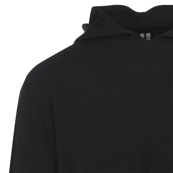 Rick Owens Central-seam Hooded Sweater