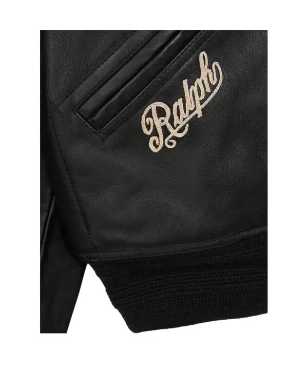 Polo Ralph Lauren Yankees Leather Bomber Jacket
