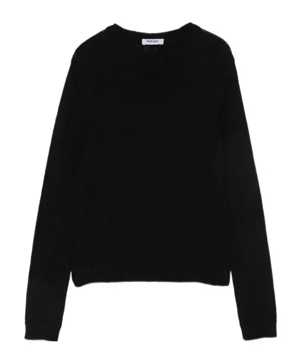 BASERANGE Long-sleeved Sweater - Black