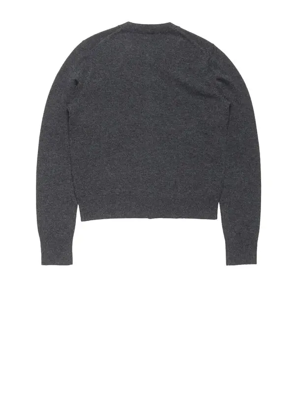 Acne Studios Fitted Cardigan Yak Wool - No