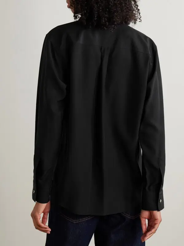 Bottega Veneta Drop-shoulder Knotted-button Shirt