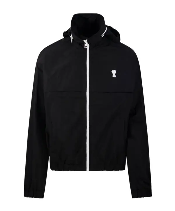 AMI Paris Adc Zip Windbreaker Jacket