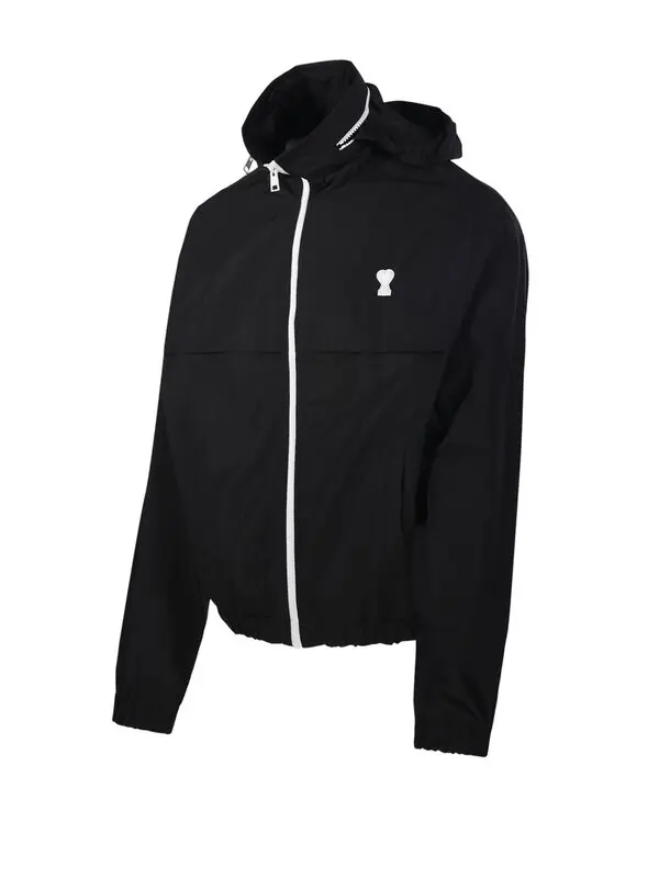 AMI Paris Adc Zip Windbreaker Jacket