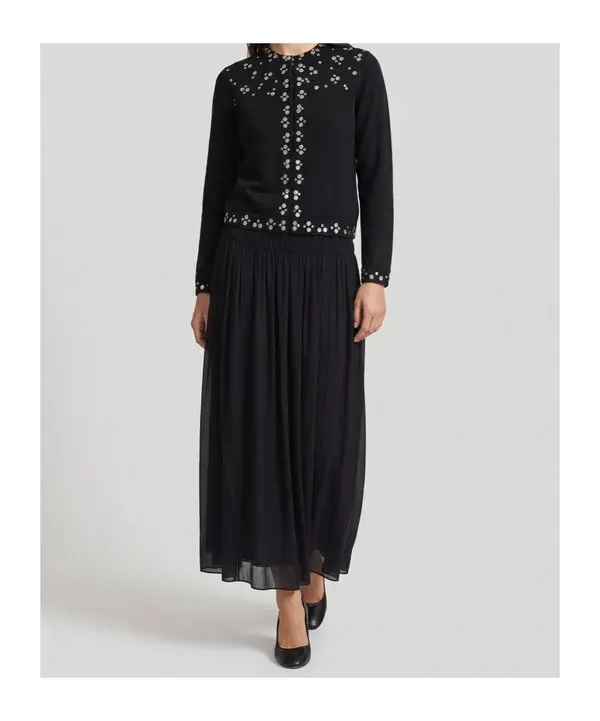 Isabel Marant Étoile Nilma Silk Midi Skirt