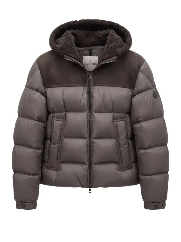 Moncler Jalmar Logo Patch Padded Coat