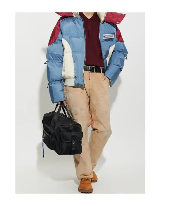 Dsquared2 Logo Long Sleeve Knitted Polo Top