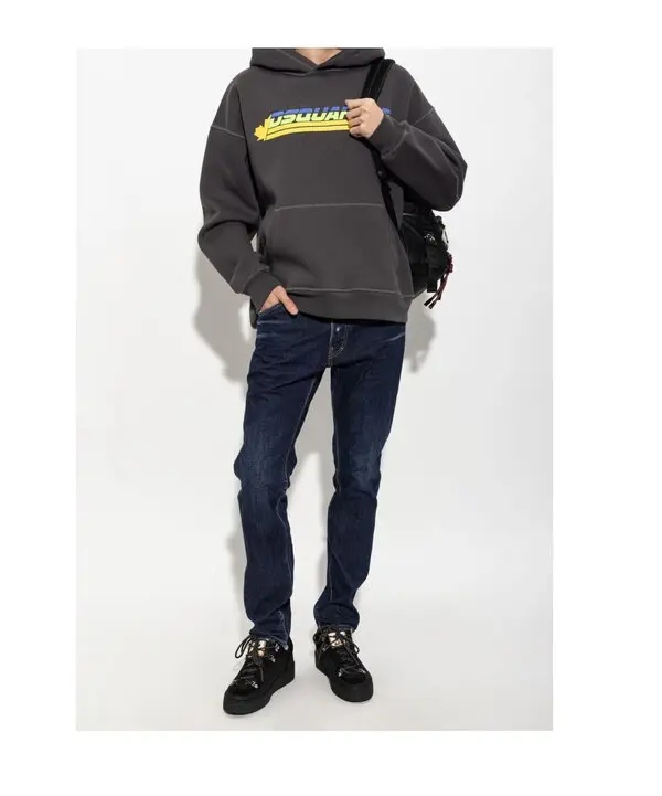 Dsquared2 Logo Print Hoodie