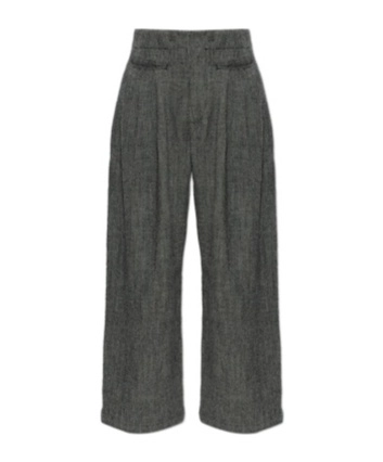 R13 Logo Casual Pants - Black