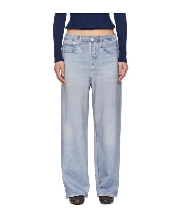 Rag & Bone Rag Bone Miramar Wide-leg Ankle Pants