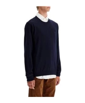 A.p.c. Logo Embroidered Crewneck Jumper