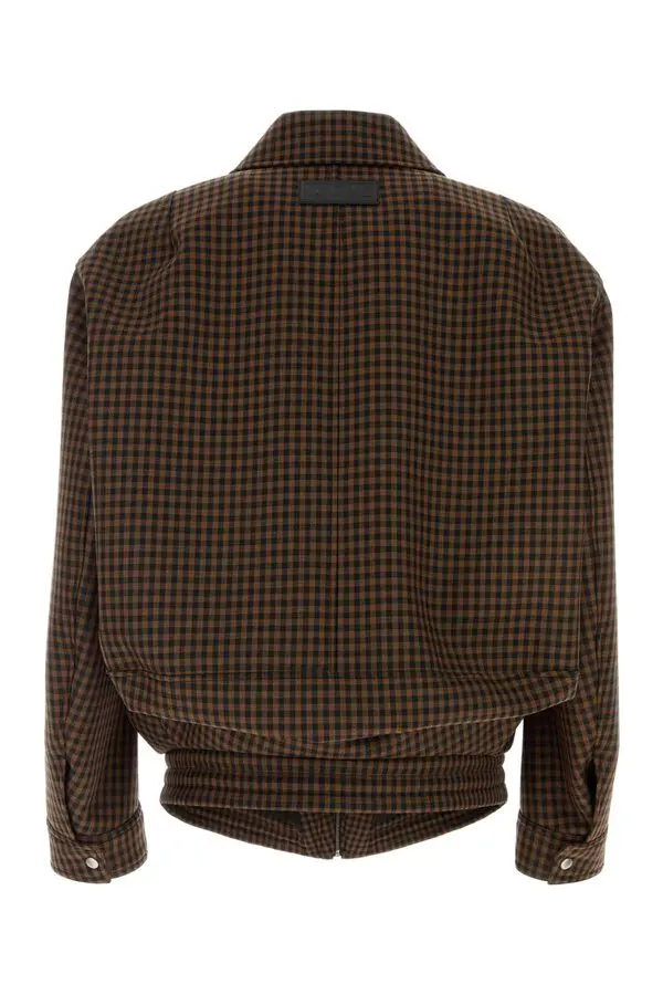 Loewe Embroidered Wool Jacket