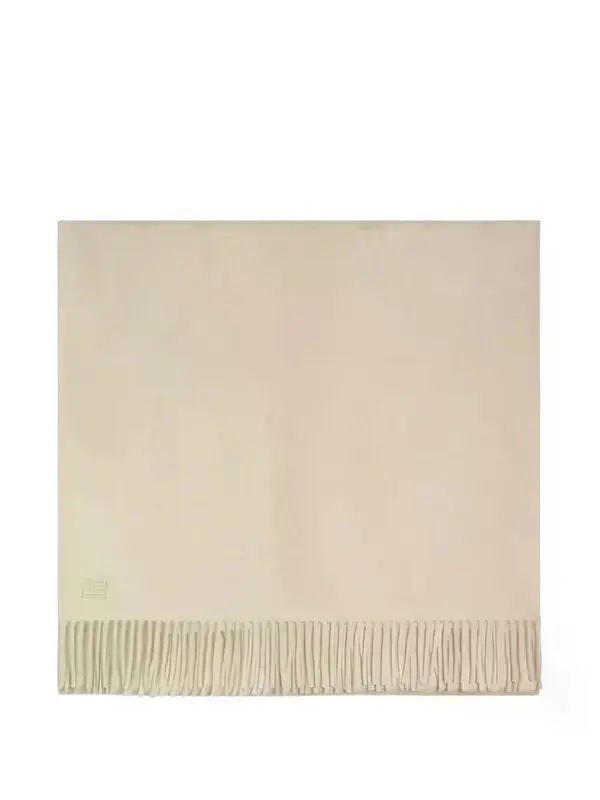 Eric Bompard Cali Cashmere Fringed Scarf - Neutrals