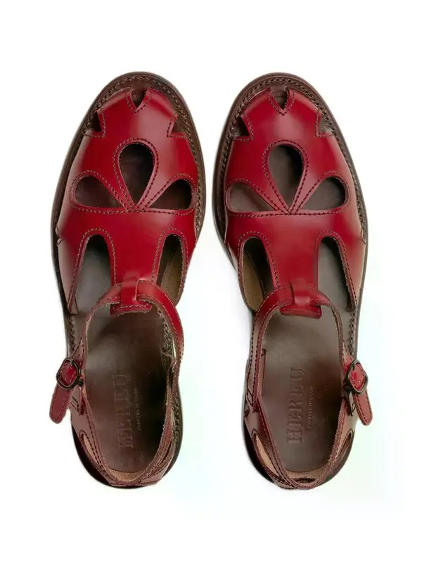 Hereu Floreta Cut-out T-bar Sandals