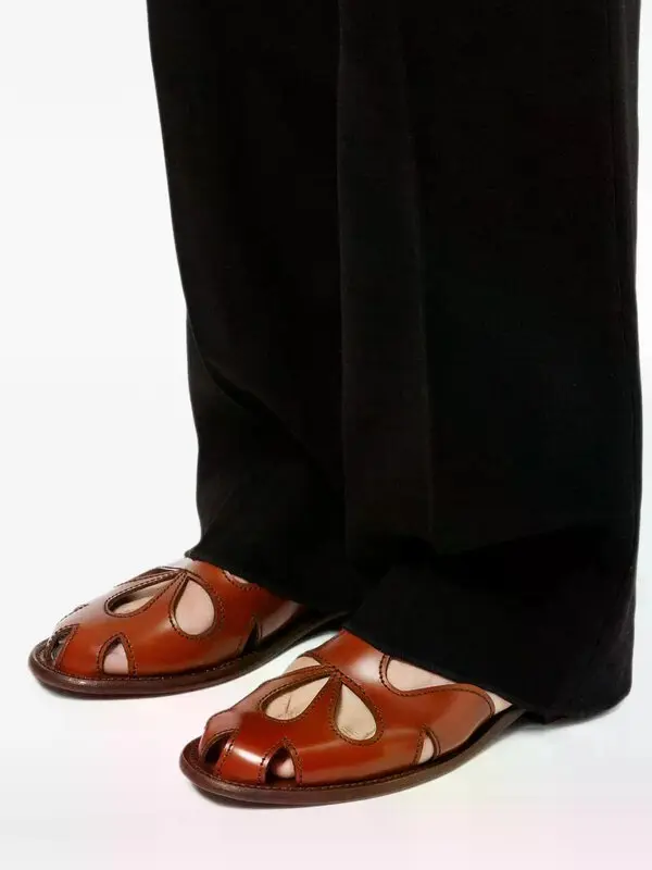 Hereu Floreta Cut-out T-bar Sandals