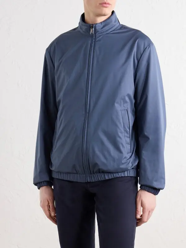 Canali Water-repellent Wind-proof Shell Jacket
