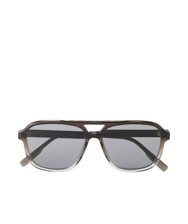 Dior Dioribbon A1i Aviator-style Acetate Sunglasses - Brown