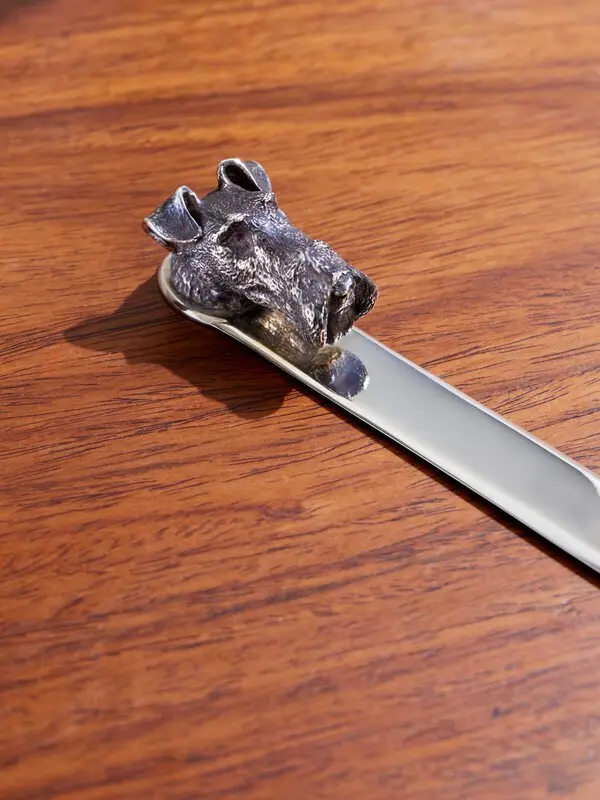 Dunhill Terrier -plated Letter Opener