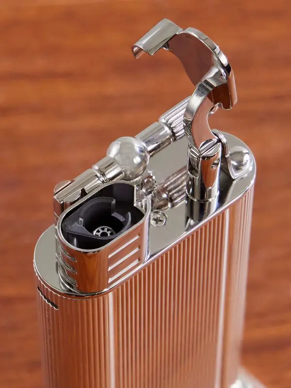 Dunhill Hobnail Rollagas Table Lighter