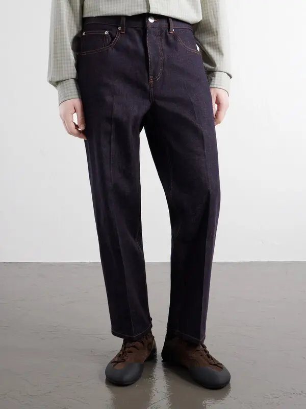 AMI Paris Parisian Straight-leg Jeans