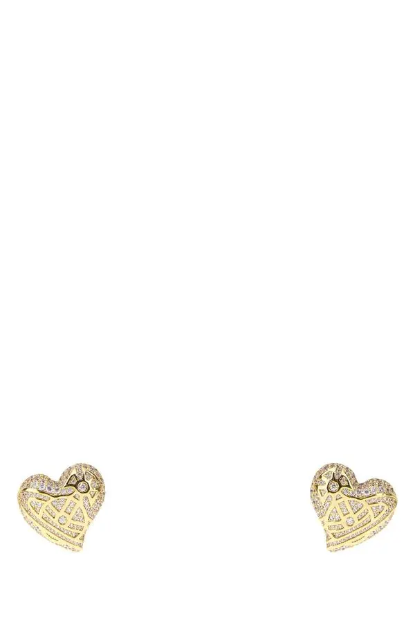 VIVIENNE WESTWOOD Metal Evangeline Earrings - Gold