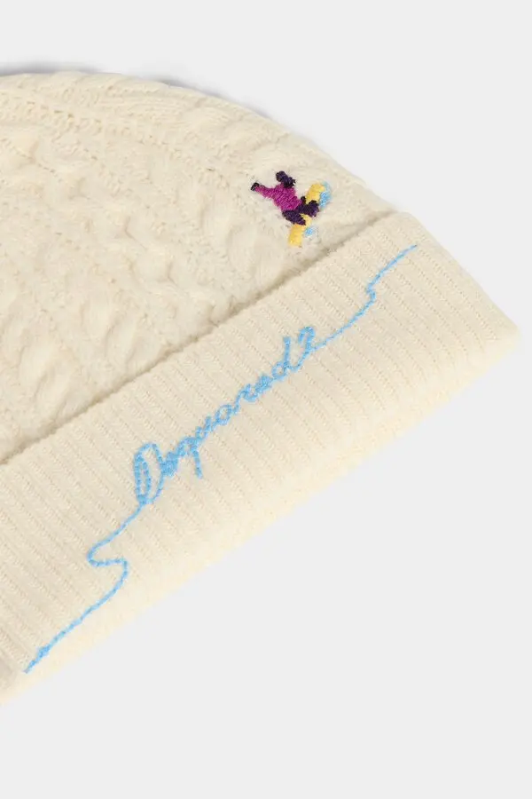 Dsquared2 Snowy Dream Knit Beanie