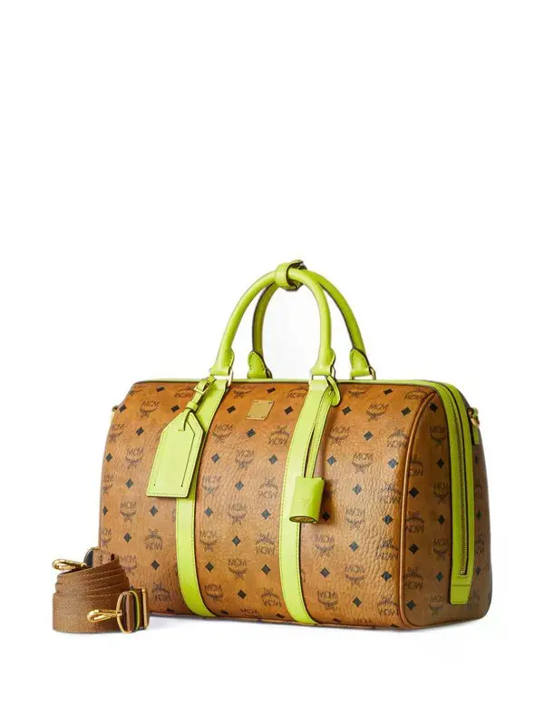 Mcm Ottomar Visetos Weekender Bag