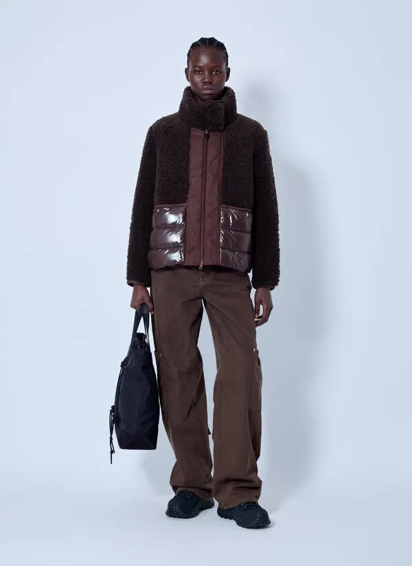 Moncler Glorieux Zipped Jacket - Brown