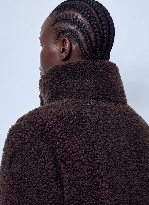 Moncler Glorieux Zipped Jacket - Brown