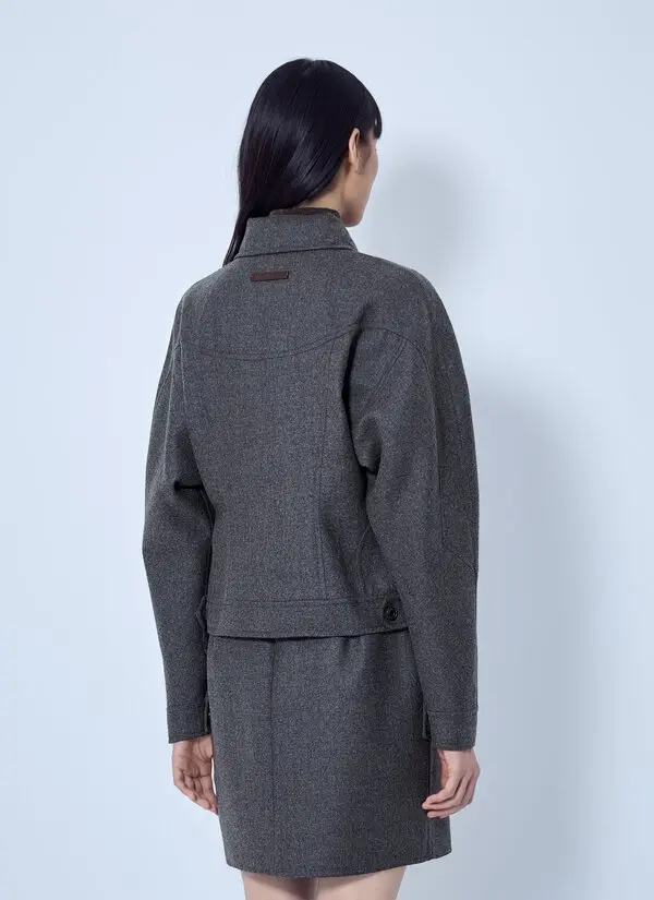 Max Mara Wool Twill Jacket