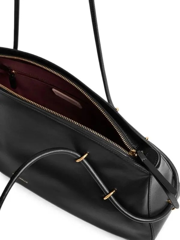 COCCINELLE Logo-print Leather Shoulder Bag