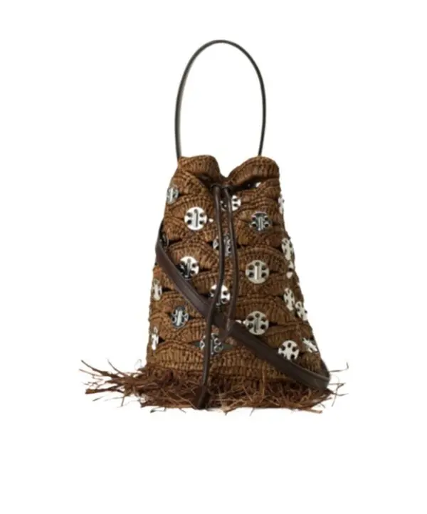 Rabanne Logo-embossed Bucket Bag