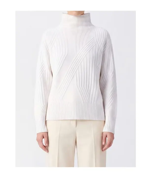 JOSEPH Ribbed-knit Wool Sweater