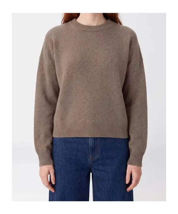 Loulou De Saison Tristan Crewneck Knitted Sweater