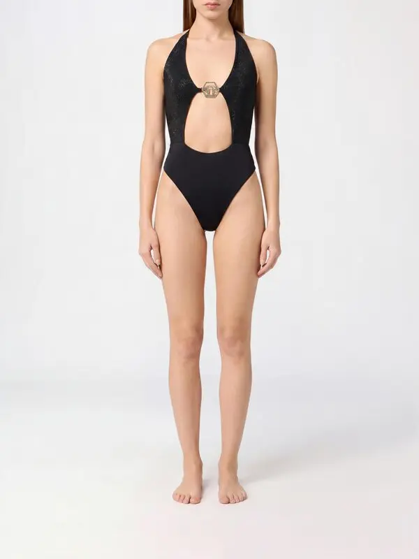 Philipp Plein Swimsuit - Black