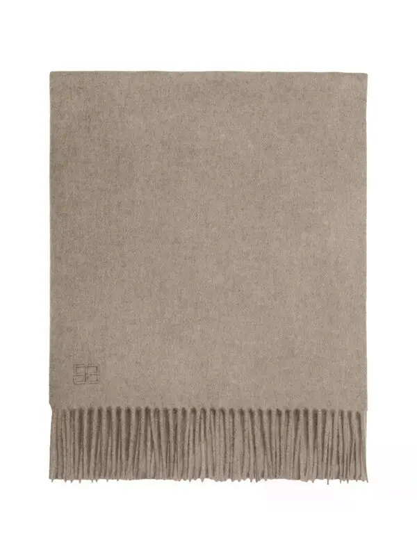 Eric Bompard Origines Cashmere Fringed Scarf