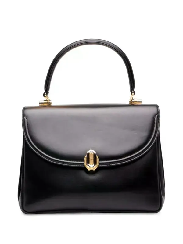 Gucci 20th Century Calfskin Top Handle Bag Handbag