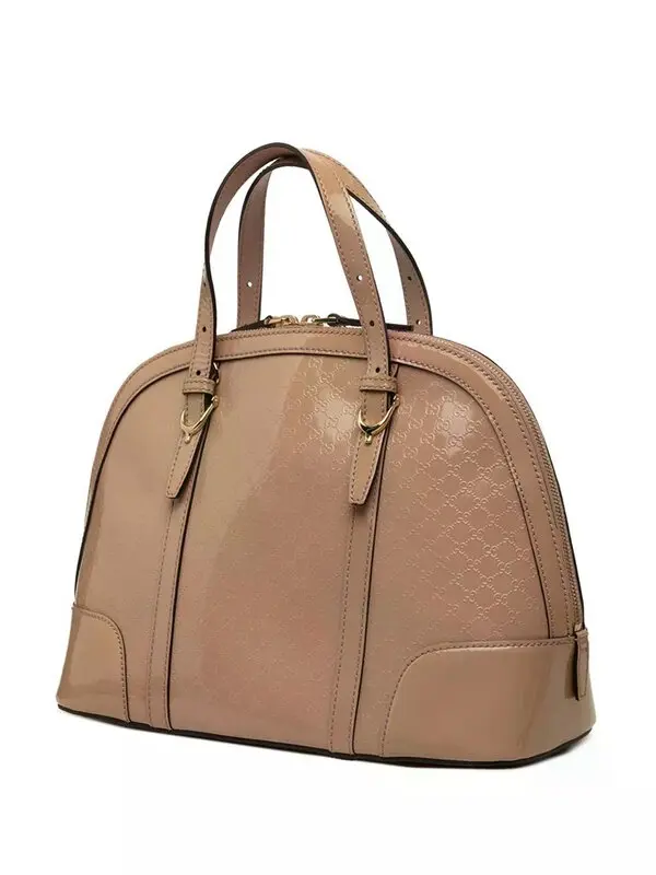 Gucci 2000-2015 Small Microguccissima Patent Nice Satchel