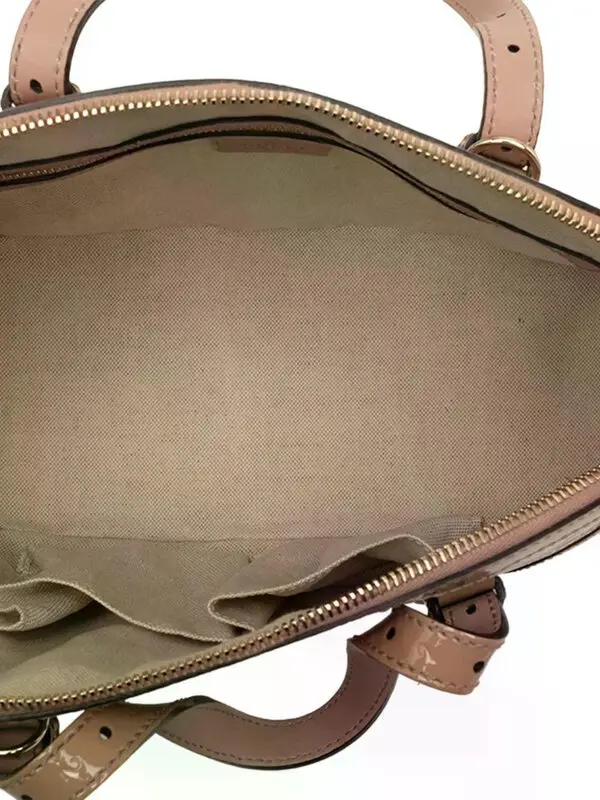 Gucci 2000-2015 Small Microguccissima Patent Nice Satchel