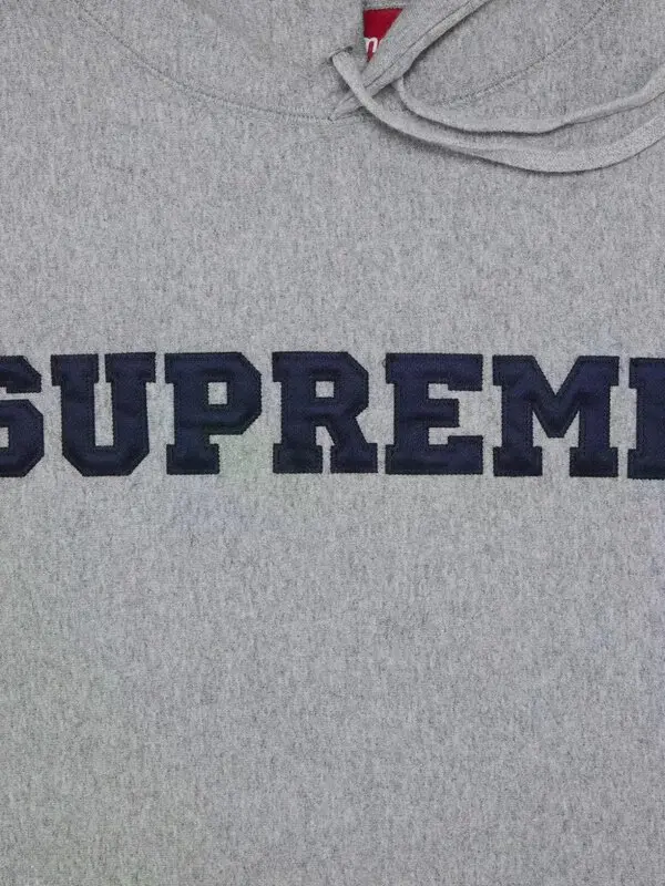Supreme Collegiate Logo-appliqué Hoodie