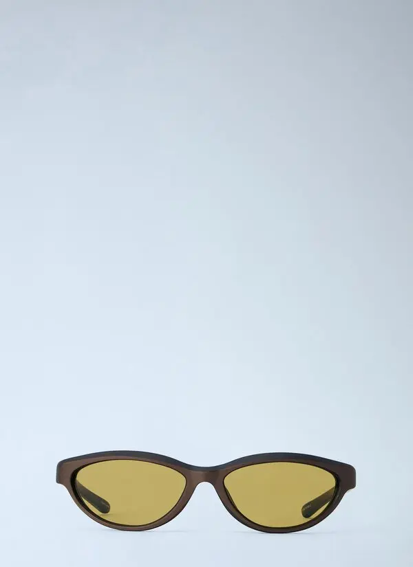 Jacquemus Curvo Sunglasses - Brown
