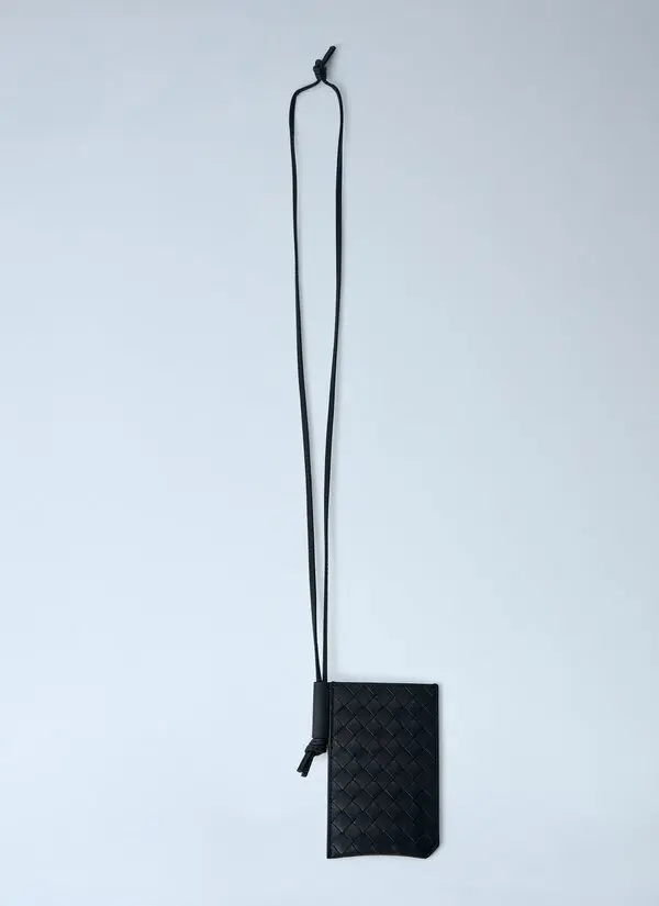 Bottega Veneta Intrecciato Piccolo Badge Holder